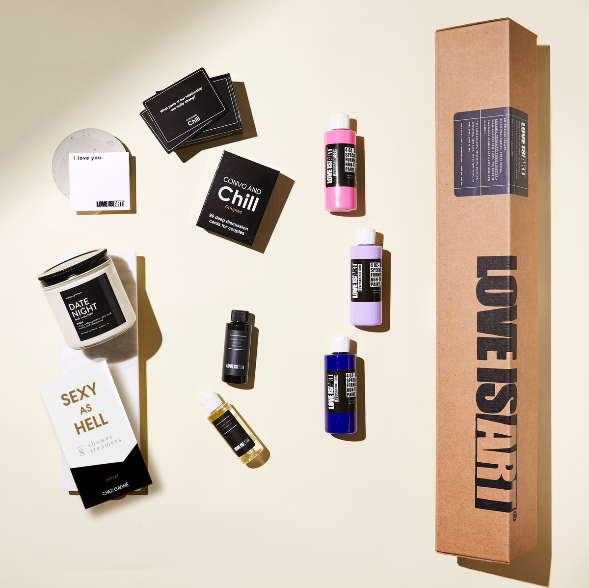 #1 Couples Art Kit - Date Night Idea – LOVE IS ART